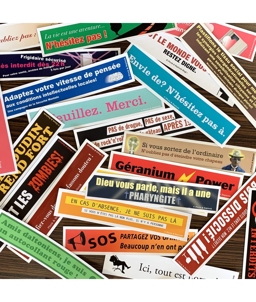 Tout bagage intellectuel non réclamé sera détruit