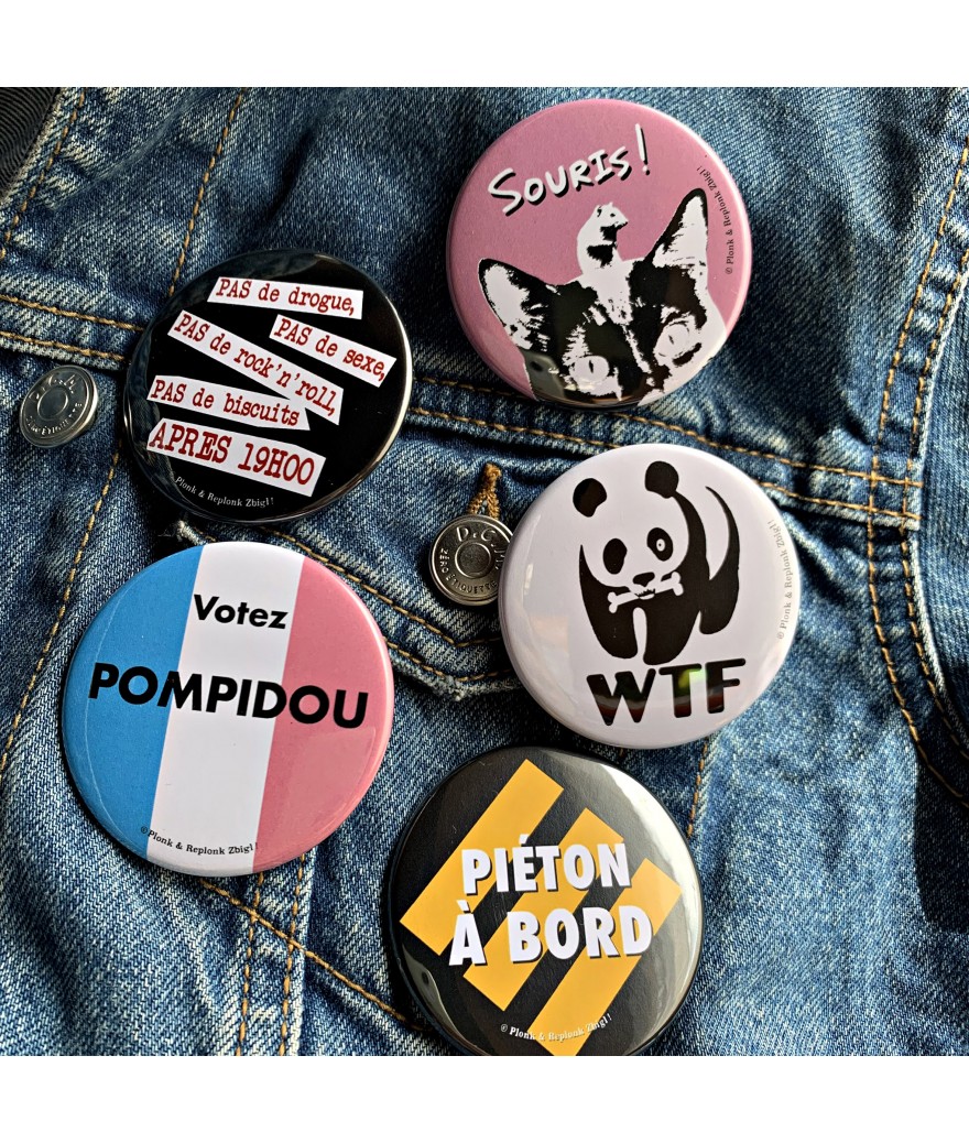 Badge "PIÉTON À BORD"